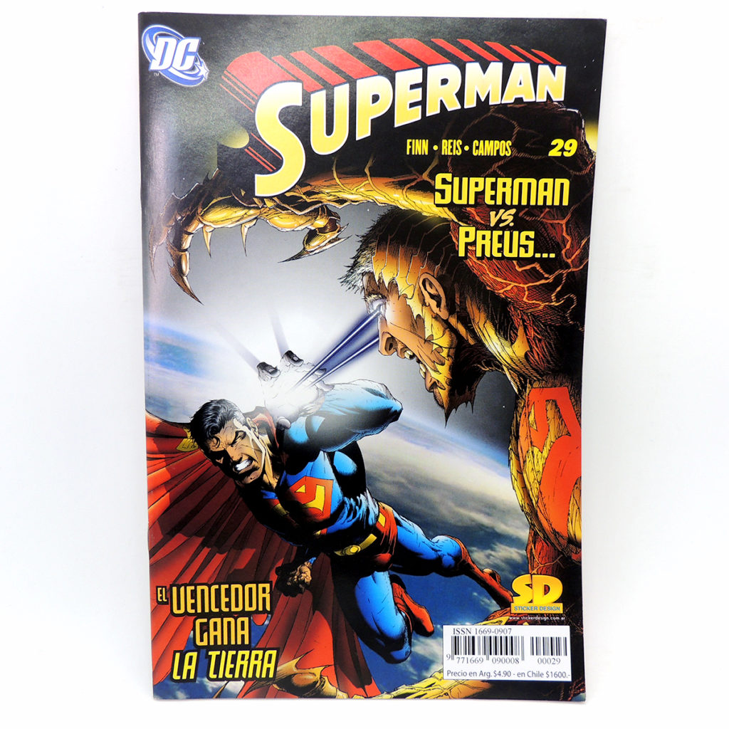 Superman vs Preus #29 SD Dc Comic - Madtoyz