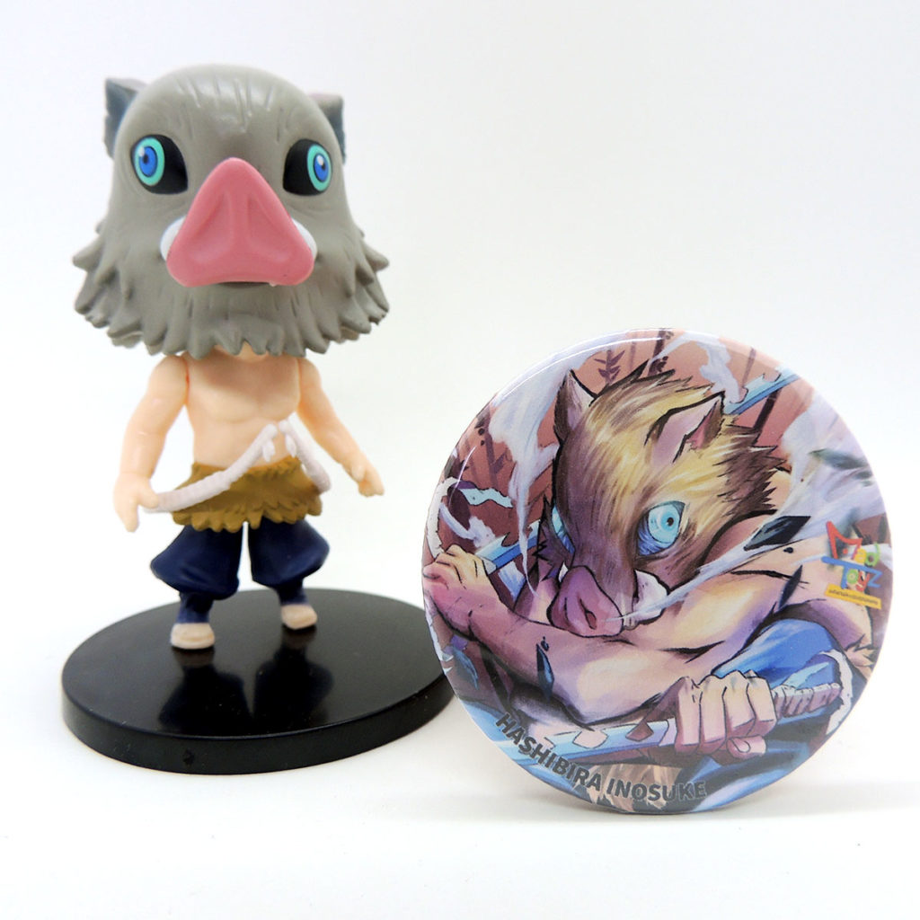 Demon Slayer Inosuke Kimetsu no Yaiba Bootleg Pin - Madtoyz