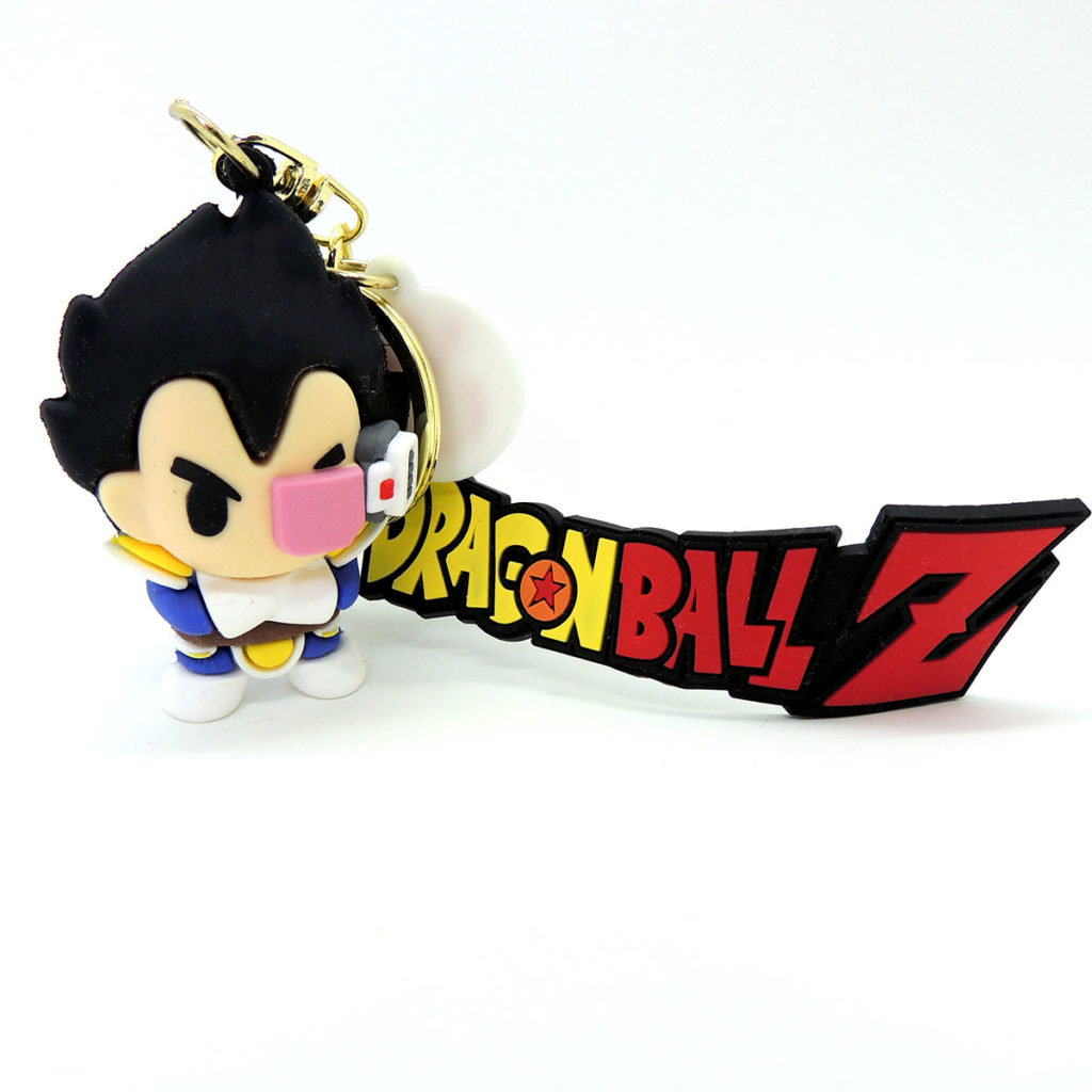 Dragon Ball Z Vegeta Keyring Llavero 6cm Bootleg - Madtoyz