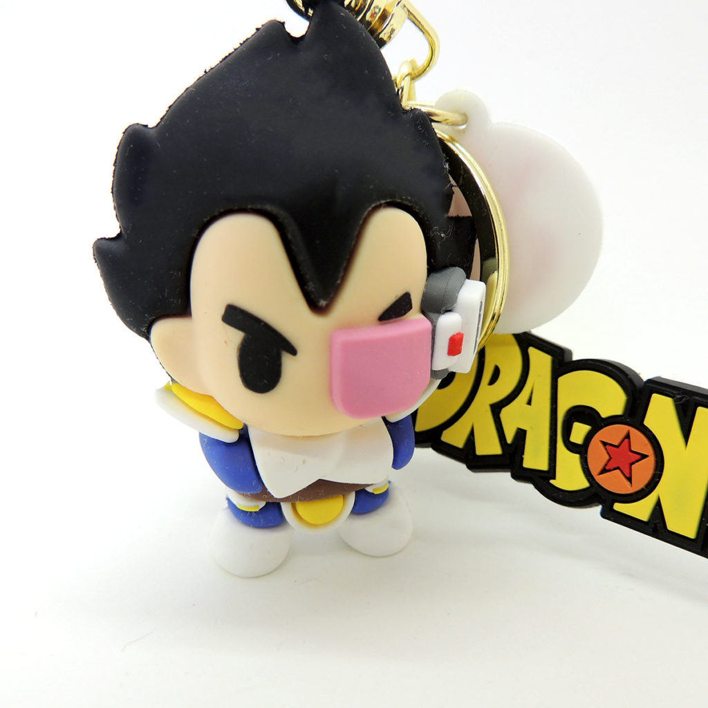 Dragon Ball Z Vegeta Keyring Llavero 6cm Bootleg - Madtoyz
