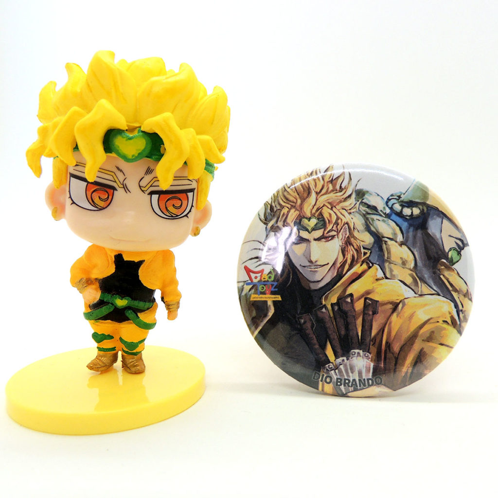 Jojo Bizarre Adventure Dio Brando Bootleg + Pin Regalo - Madtoyz