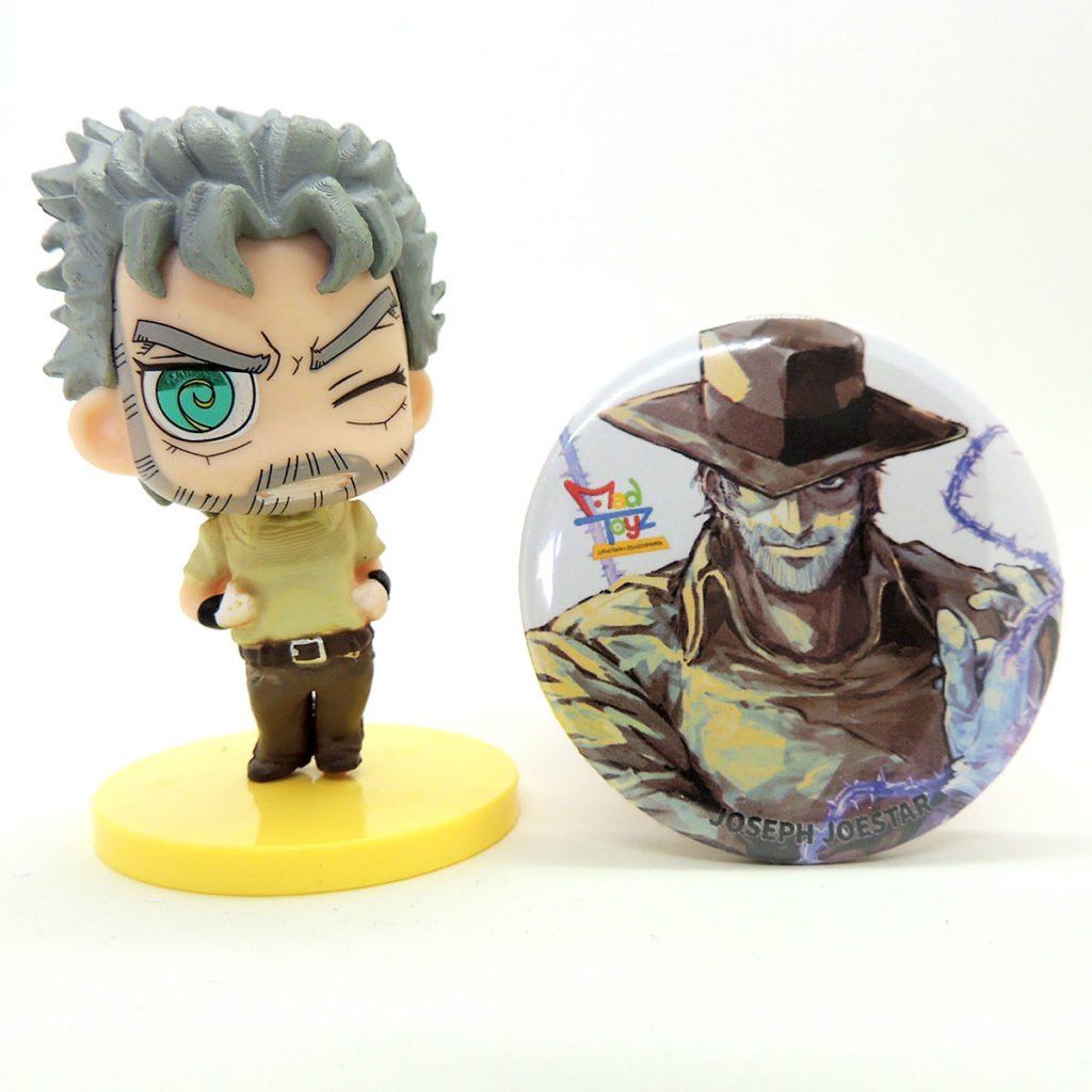 Jojo Bizarre Adventure Joseph Joestar Bootleg + Pin - Madtoyz