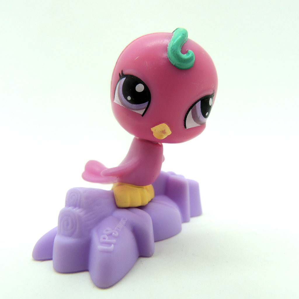 Littlest Pet Shop Bird 7 McDonalds 2010 Cajita Feliz - Madtoyz