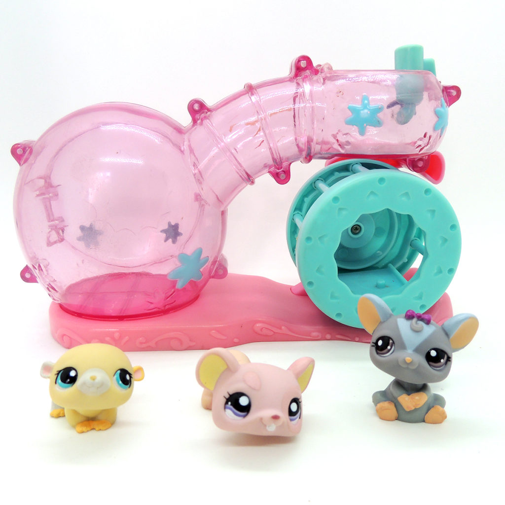 Littlest Pet Shop Habitrail Playset Rat Mouse Hamster Hasbro - Madtoyz
