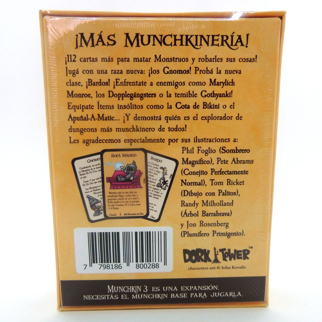 Munchkin 3 Errores Clericales Buro Juego de Mesa - Madtoyz