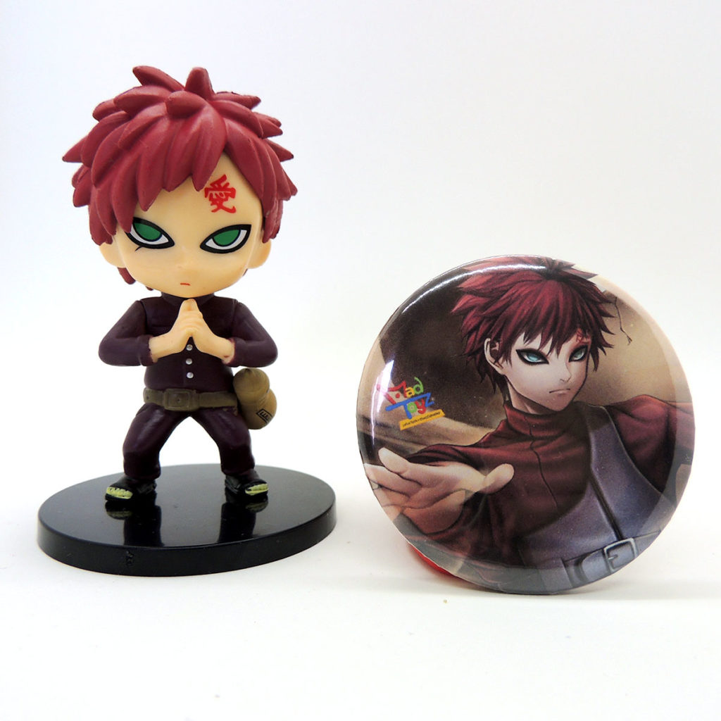 Naruto Shippuden Gaara Bootleg Pin Regalo - Madtoyz