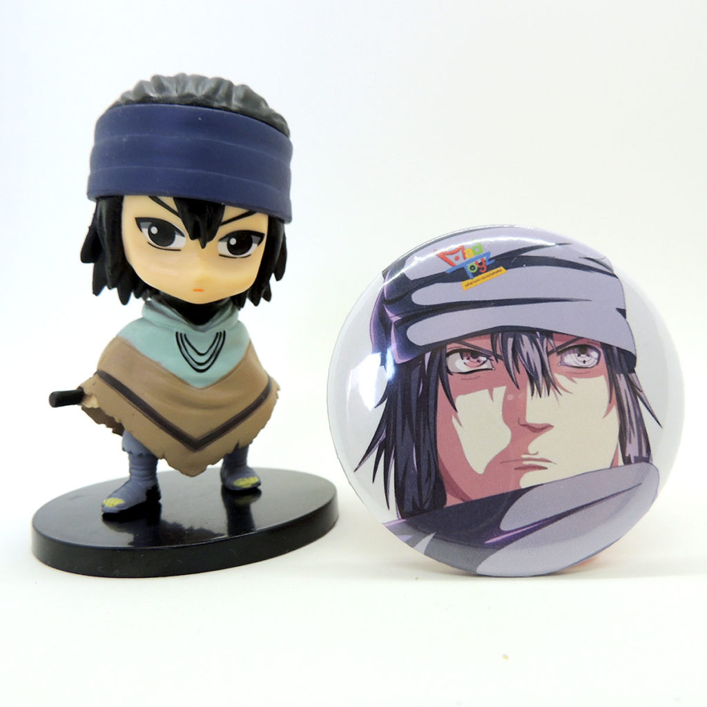 Naruto Shippuden Sasuke Poncho Bootleg Pin Regalo - Madtoyz