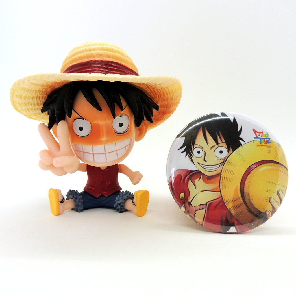 One Piece Monkey D Luffy Bootleg + Pin Regalo - Madtoyz