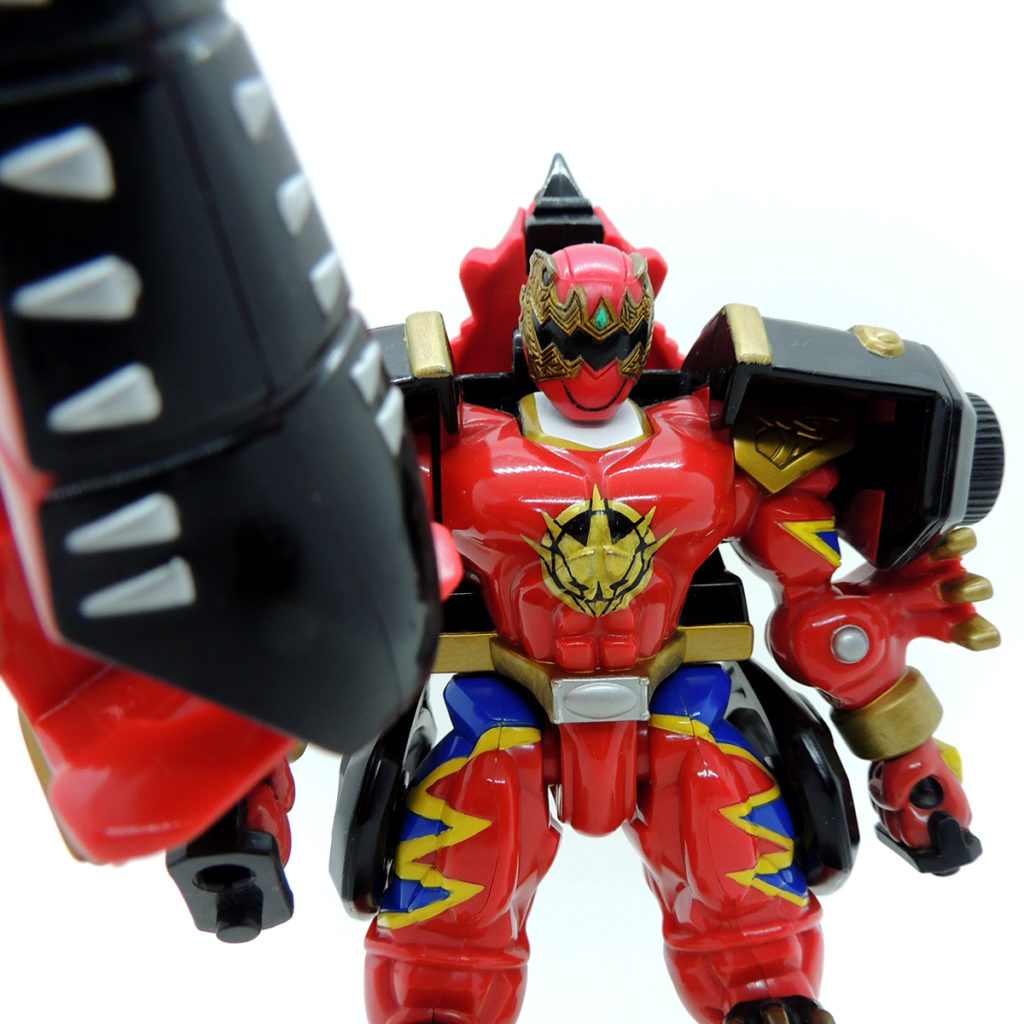 Power Rangers Dino Thunder Red Triceratops Bandai - Madtoyz