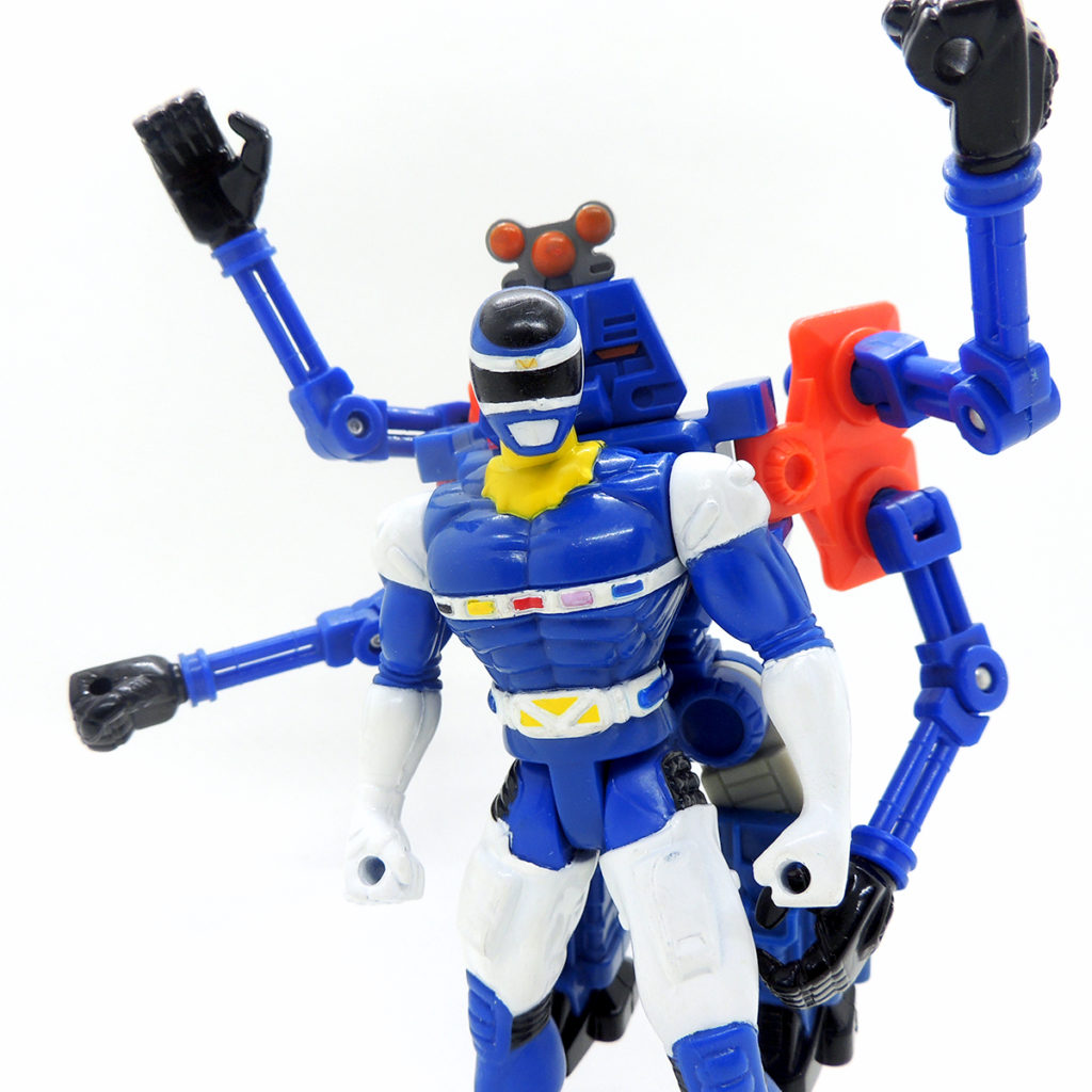 Power Rangers Space Blue Battlized Bandai Saibans - Madtoyz