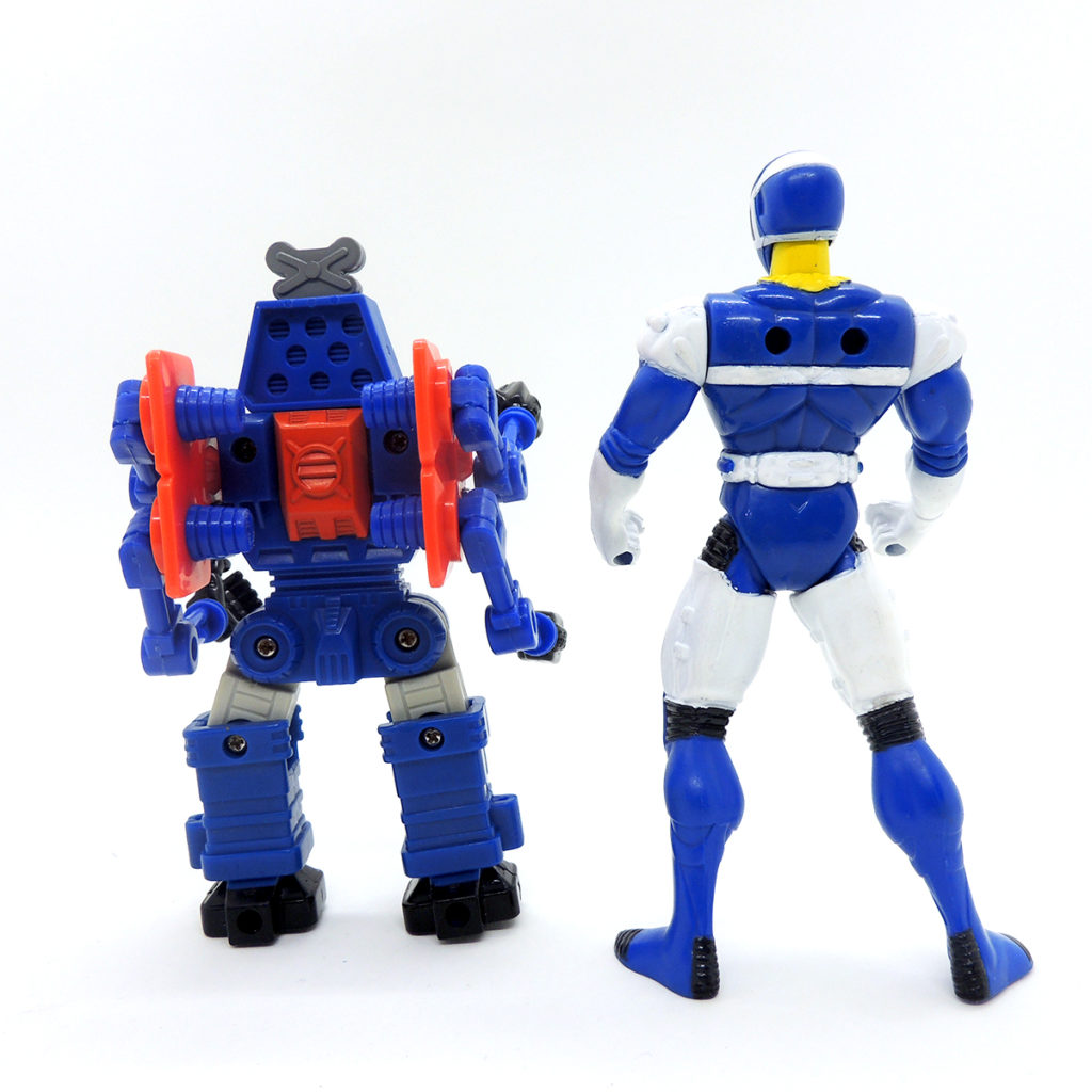 Power Rangers Space Blue Battlized Bandai Saibans - Madtoyz