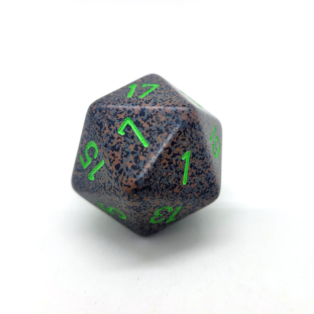 Dado 20 MTG Rol 34mm Chessex Speckled Earth - Madtoyz