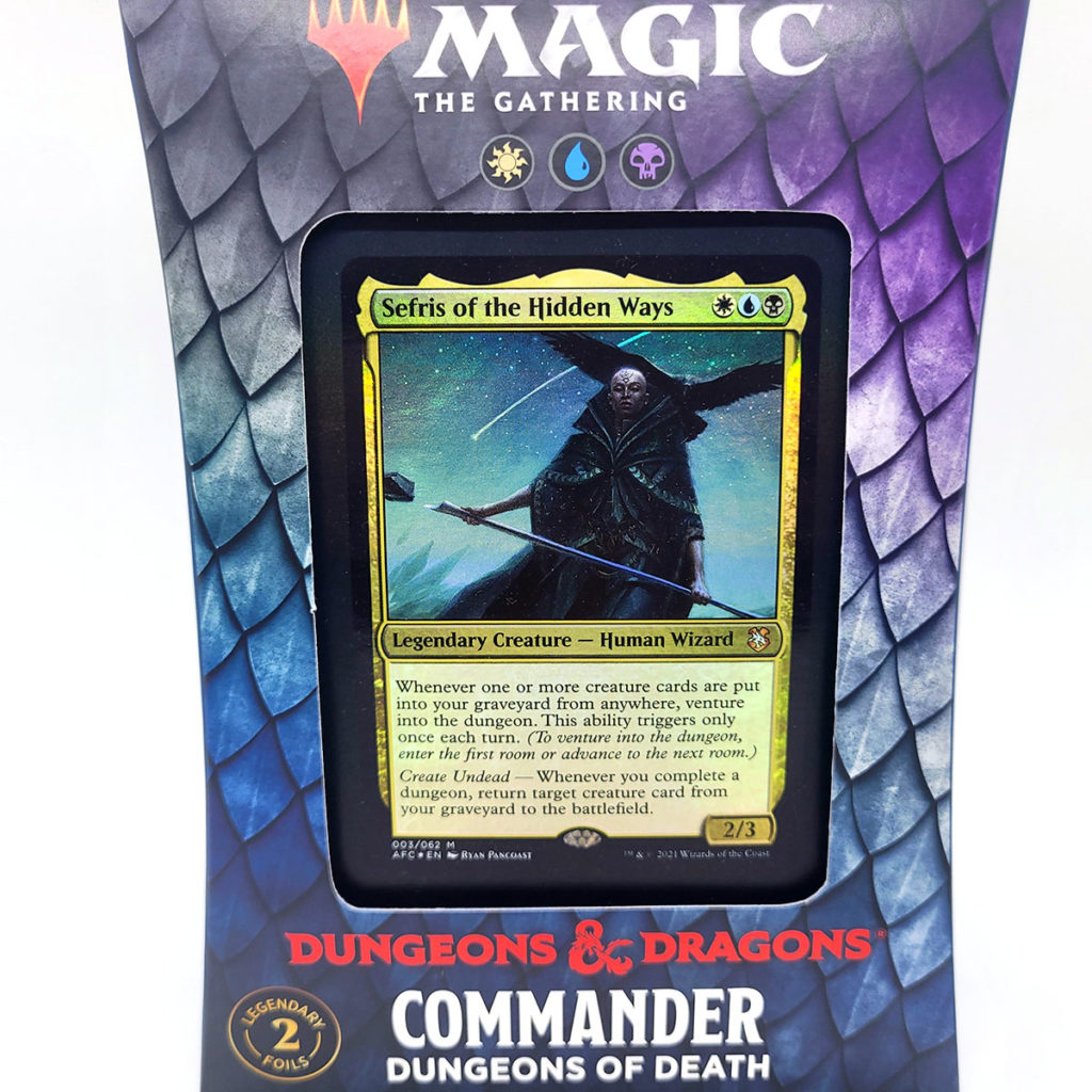 Magic The Gathering Commander Dungeons of Death D&D - Madtoyz
