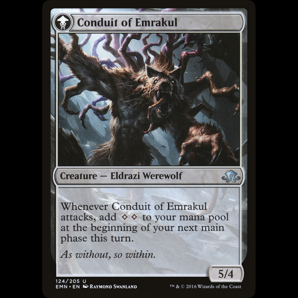 MTG Conduit of Storms // Conduit of Emrakul Eldritch Moon emn#124 - Madtoyz