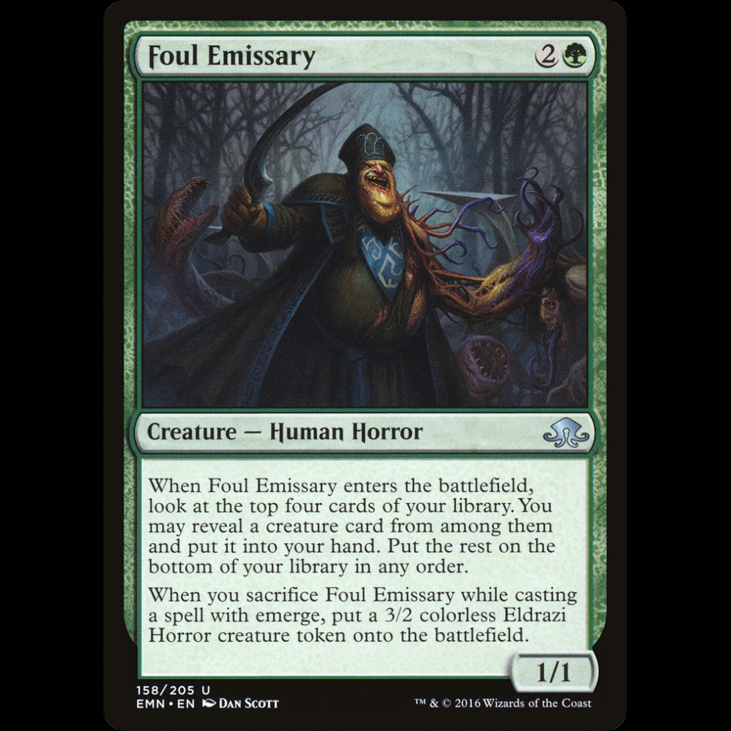 MTG Foul Emissary Eldritch Moon emn#158 - Madtoyz