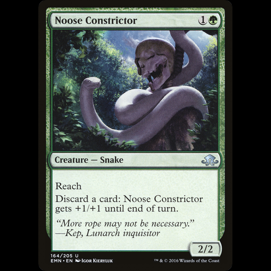MTG Boa corrediza (Noose Constrictor) Eldritch Moon emn#164 - Madtoyz