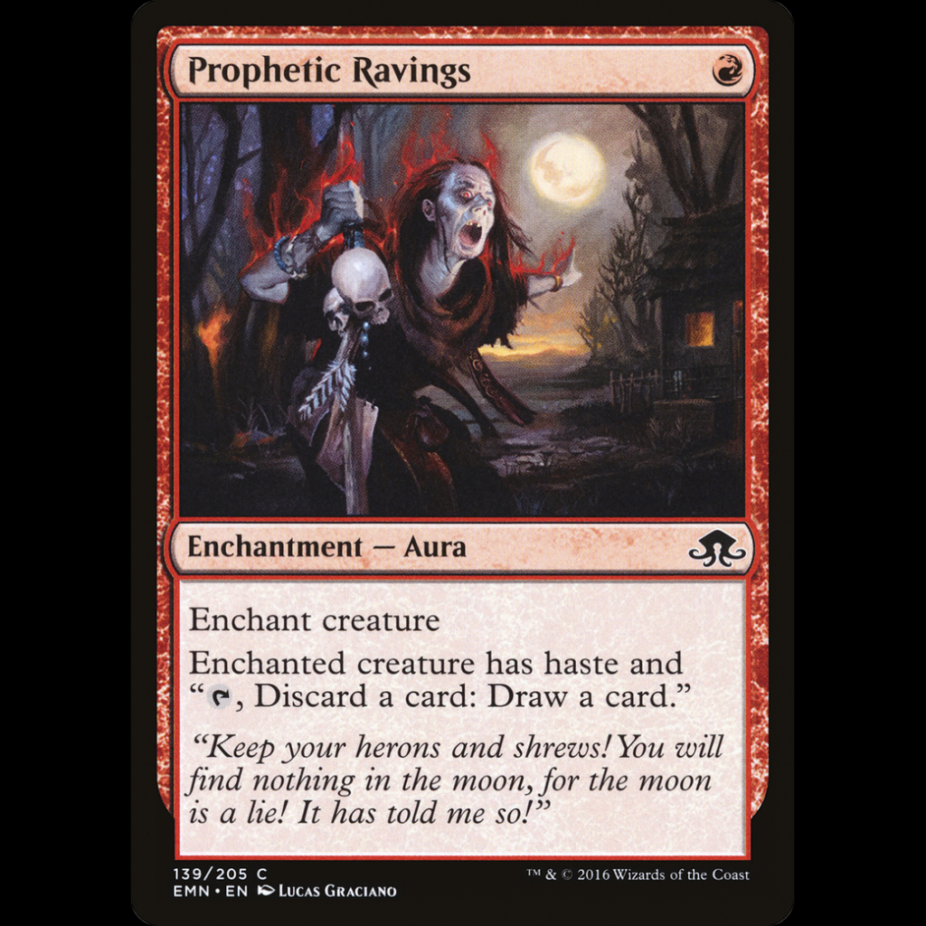 MTG Prophetic Ravings Eldritch Moon emn#139 - Madtoyz