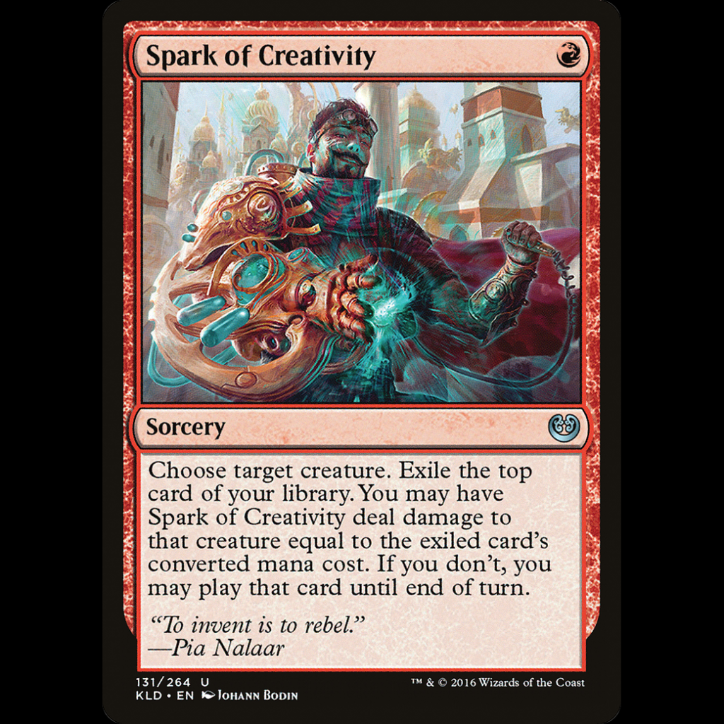MTG Spark of Creativity Kaladesh kld#131 - Madtoyz