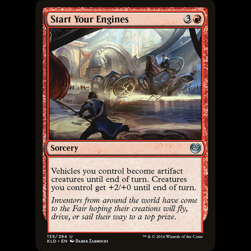 MTG Encender motores (Start Your Engines) Kaladesh kld#135 - Madtoyz