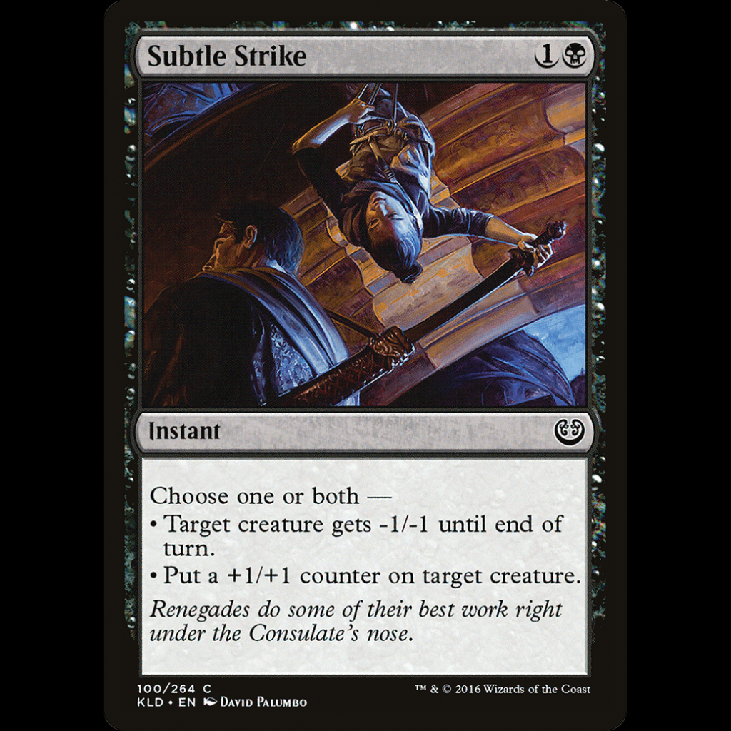 MTG Agresión taimada (Subtle Strike) Kaladesh kld#100 - Madtoyz