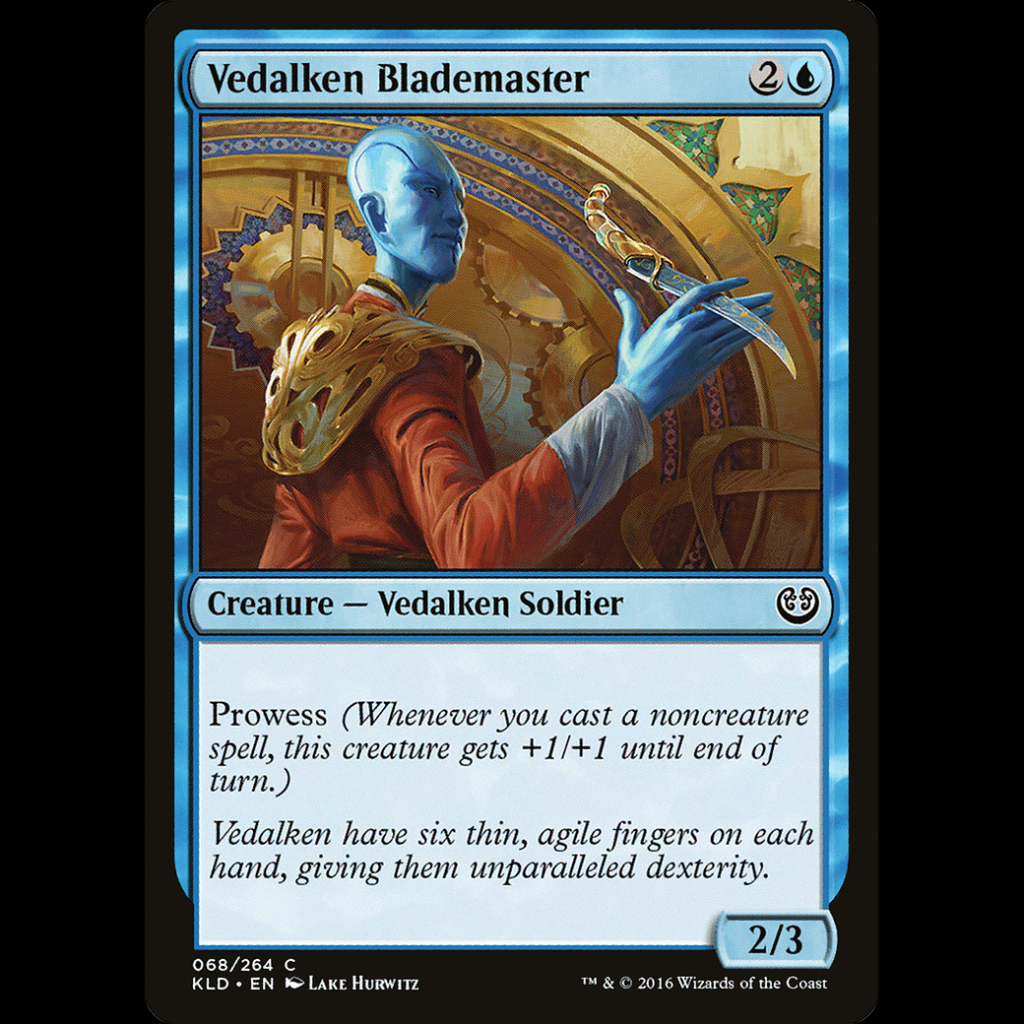 MTG Maestro de filo vedalken (Vedalken Blademaster) Kaladesh kld#68 ...