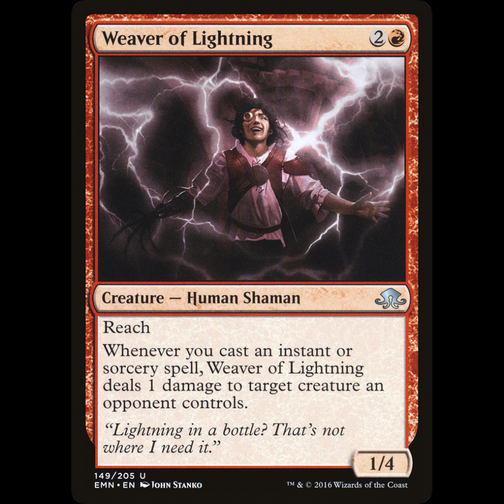 MTG Weaver of Lightning Eldritch Moon emn#149 - Madtoyz