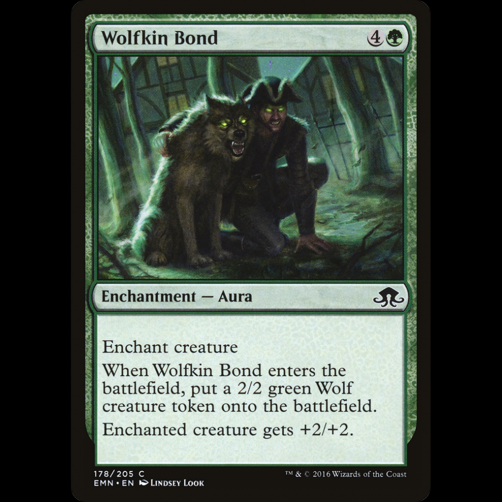 MTG Wolfkin Bond Eldritch Moon - Madtoyz