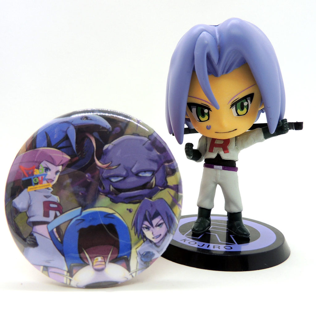 Pokemon James Kojiro Rocket Bootelg Pin Regalo - Madtoyz