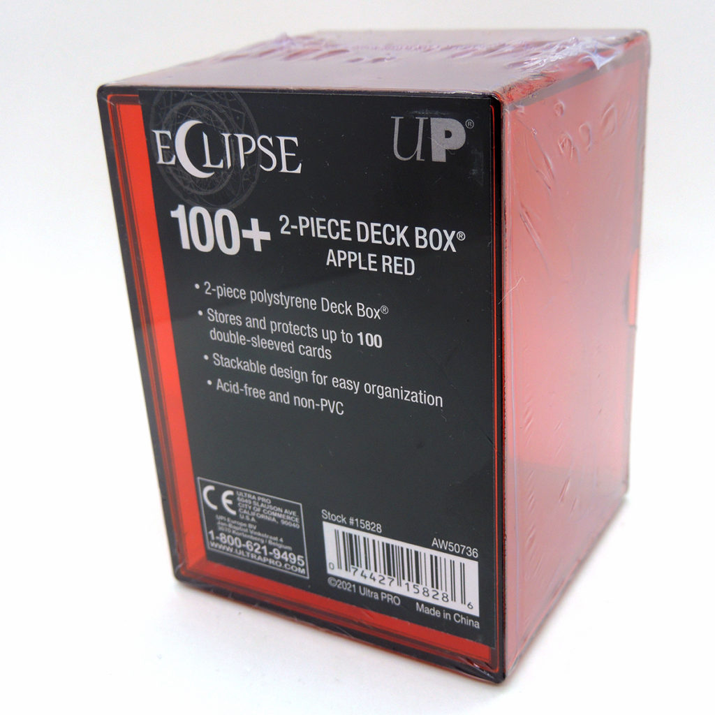 Deck Box MTG Eclipse Apple Red Ultra Pro - Madtoyz
