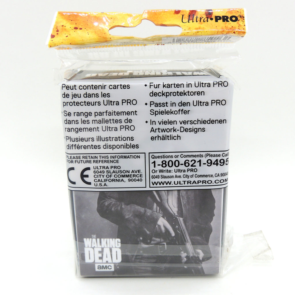 Deck Box MTG Walking Dead AMC Rick Ultra Pro - Madtoyz