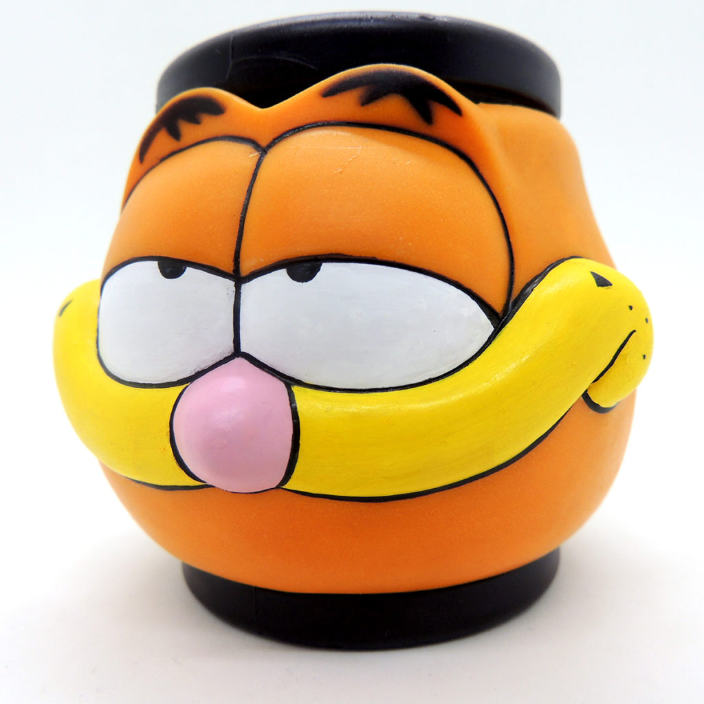 Garfield Taza Vaso Bootleg Cabeza Retro - Madtoyz