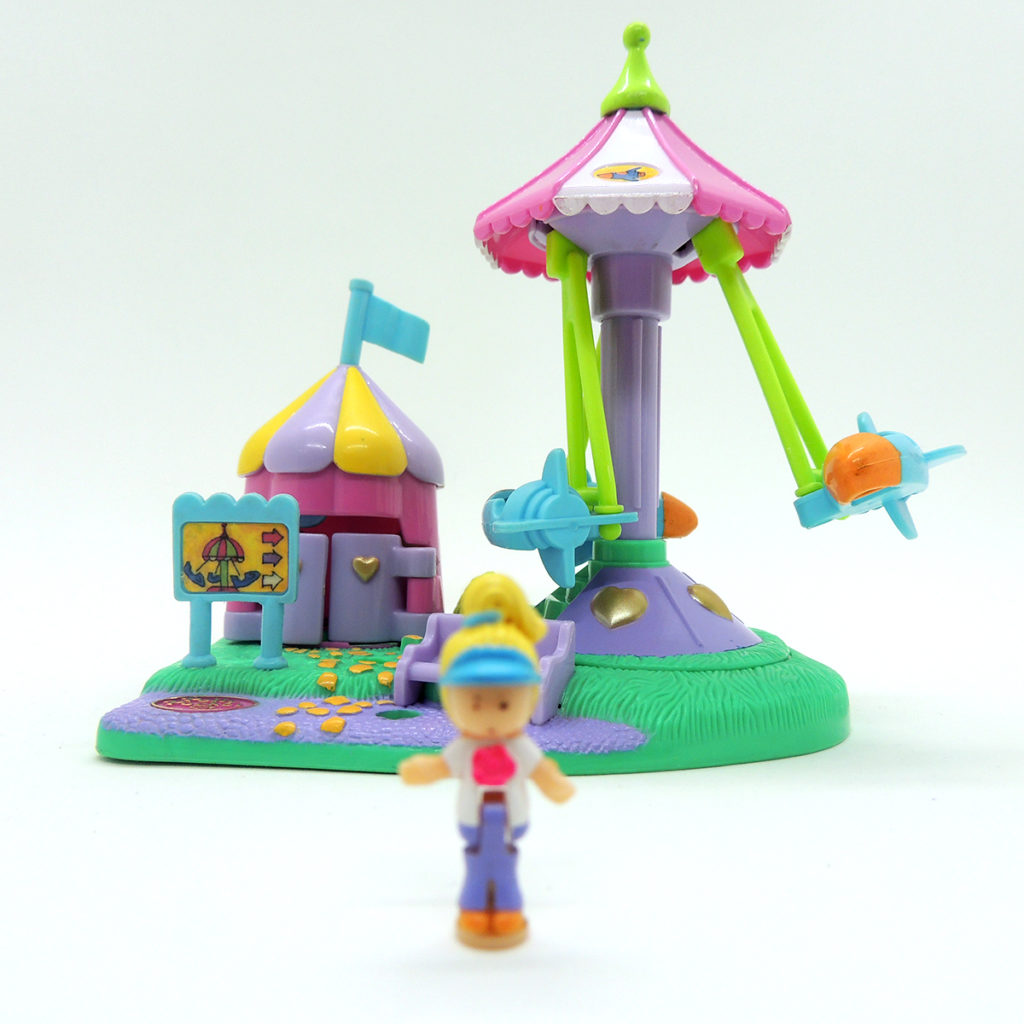 Polly Pocket Rocket Ride Happy Flyers 1996 Bluebird - Madtoyz
