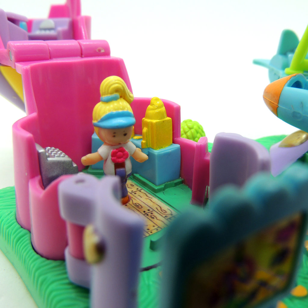Polly Pocket Rocket Ride Happy Flyers 1996 Bluebird - Madtoyz