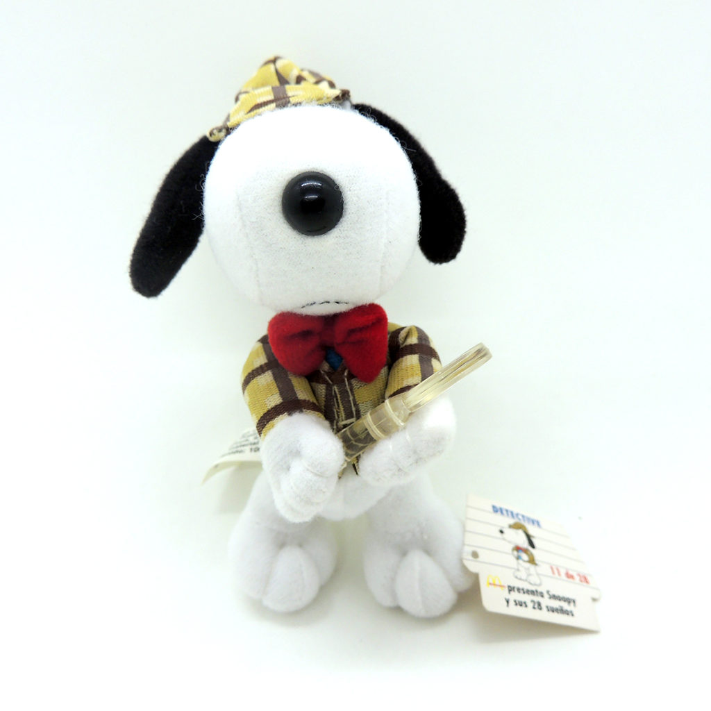 Snoopy Peanuts 50 Aniversario Detective Mc Donalds - Madtoyz