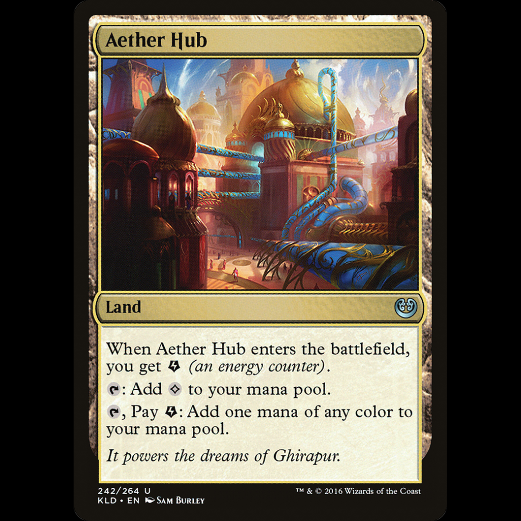 MTG Planta de éter central (Aether Hub) Kaladesh kld#242 - Madtoyz