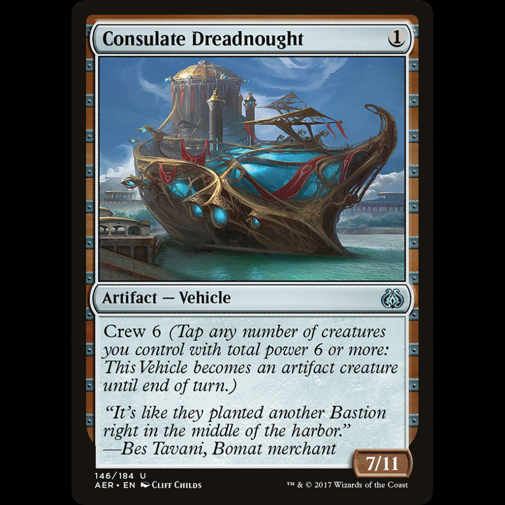 MTG Consulate Dreadnought Aether Revolt aer#146 - Madtoyz