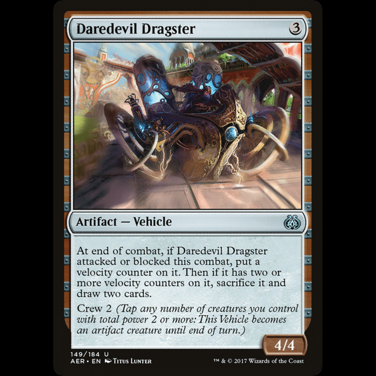 MTG Daredevil Dragster Aether Revolt aer#149 - Madtoyz