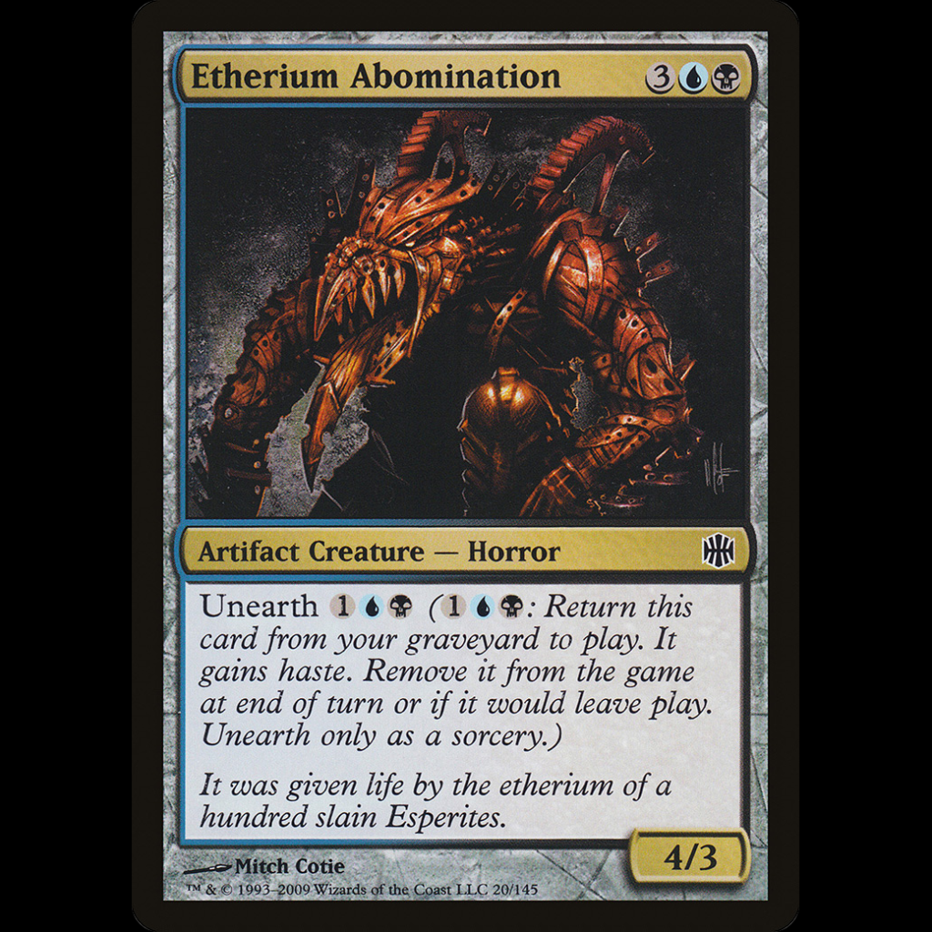 MTG Etherium Abomination Alara Reborn arb#20 - Madtoyz