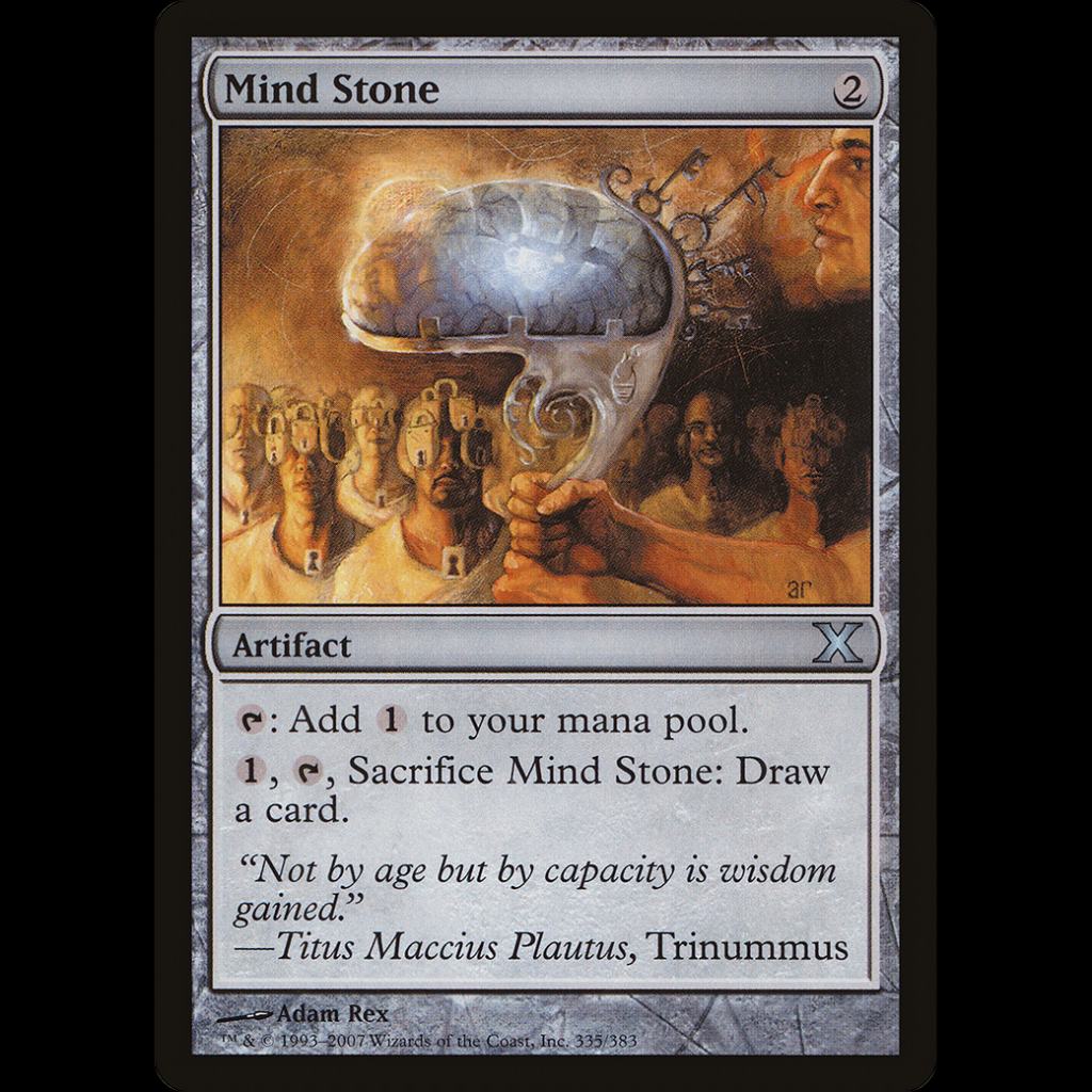 MTG Piedra mental (Mind Stone) Tenth Edition 10e#335 - Madtoyz