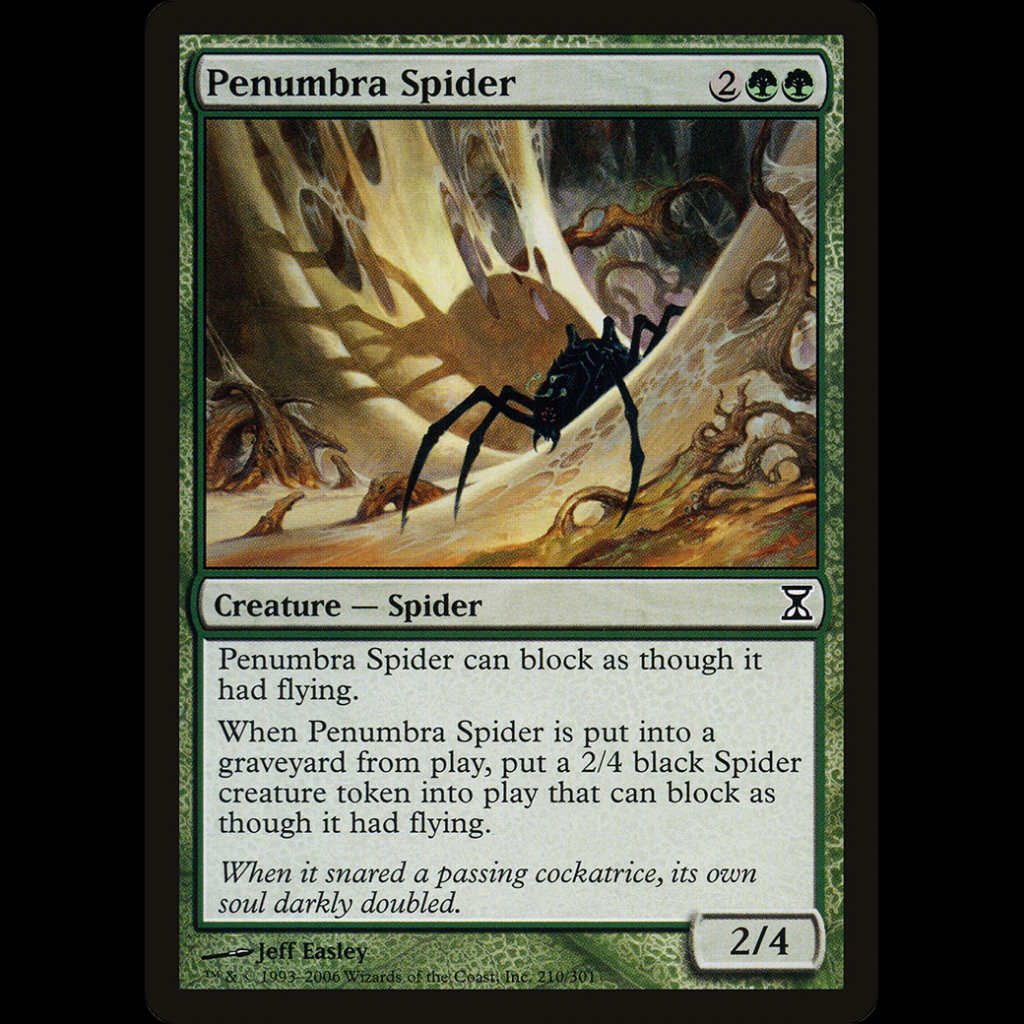 MTG Penumbra Spider Time Spiral tsp#210 - Madtoyz
