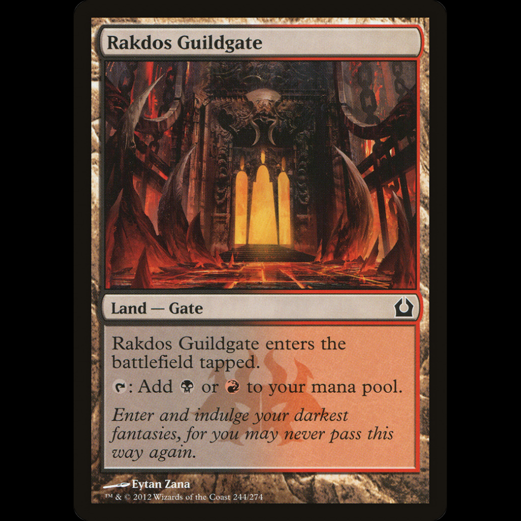 MTG Portal del Gremio Rakdos (Rakdos Guildgate) Return to Ravnica rtr ...