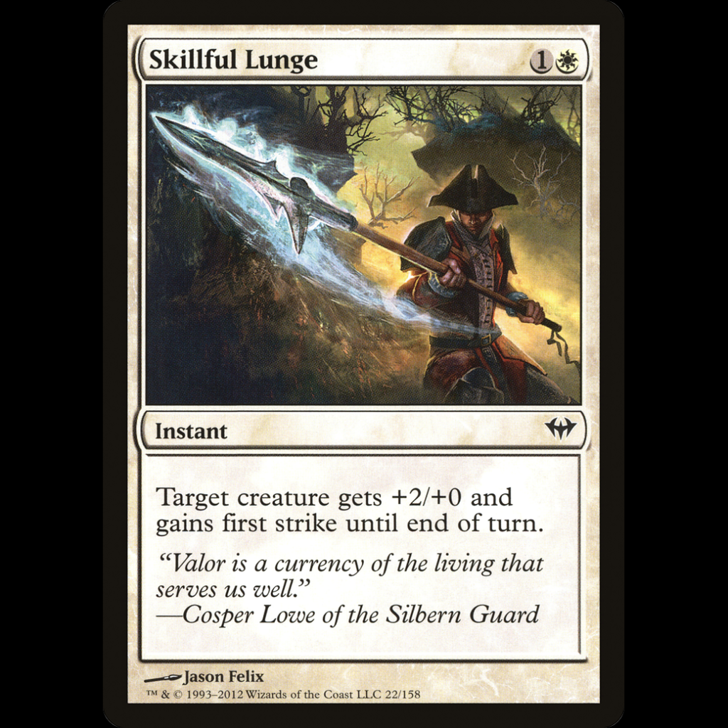 MTG Embestida hábil (Skillful Lunge) Dark Ascension dka#22 - Madtoyz