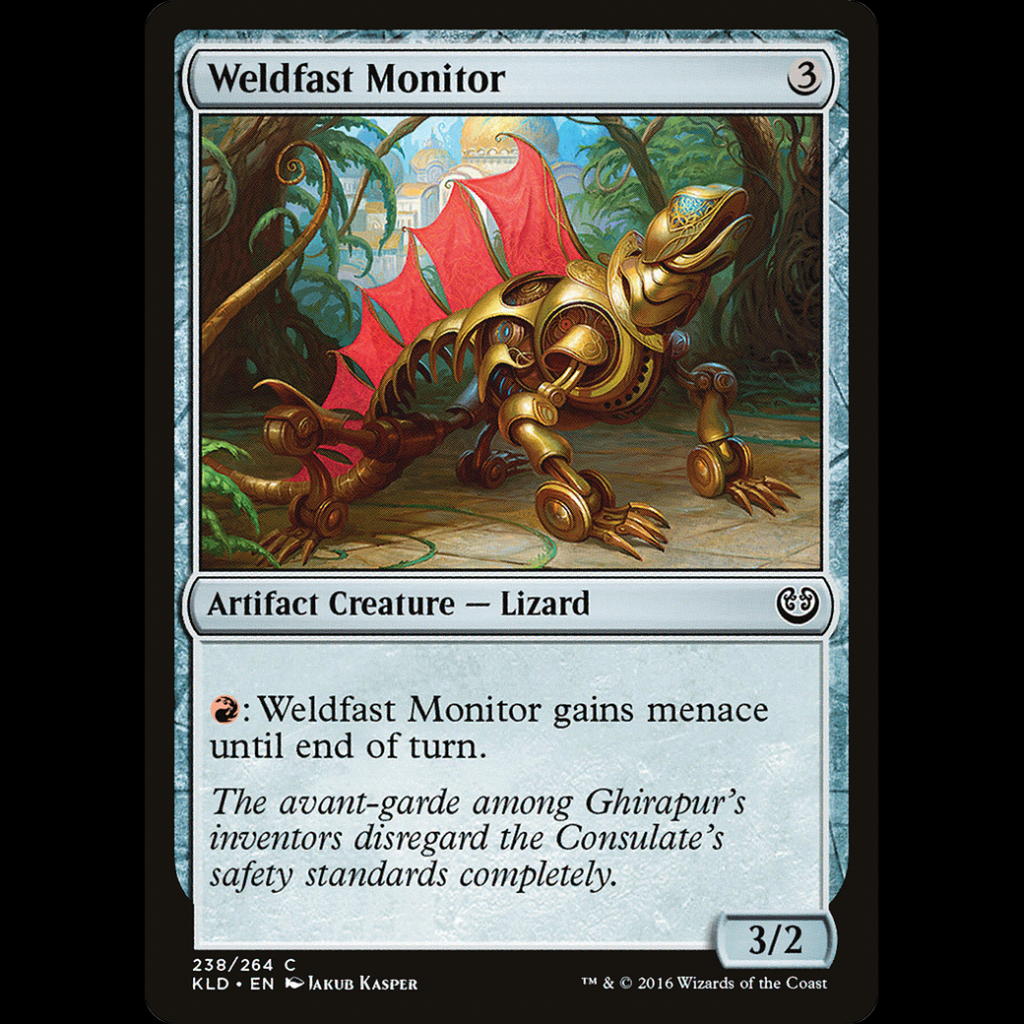 MTG Weldfast Monitor Kaladesh kld#238 - Madtoyz