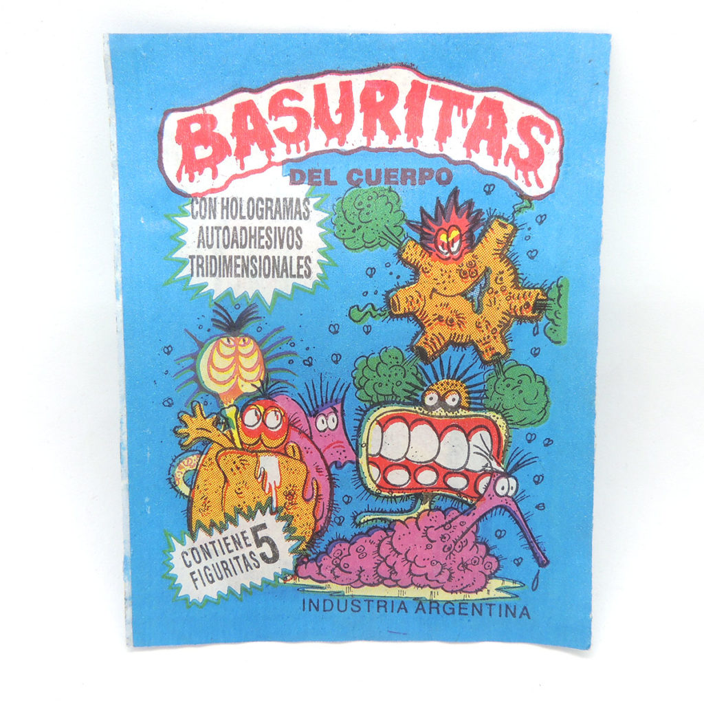 Basuritas del Cuerpo Sobre Figuritas Stickers Aladino - Madtoyz