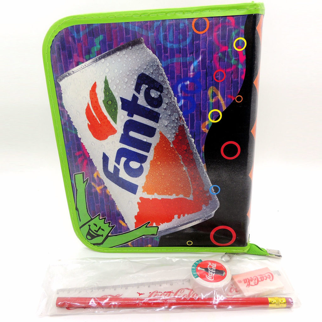 Fanta Coca Cola Cartuchera Retro Vintage - Madtoyz