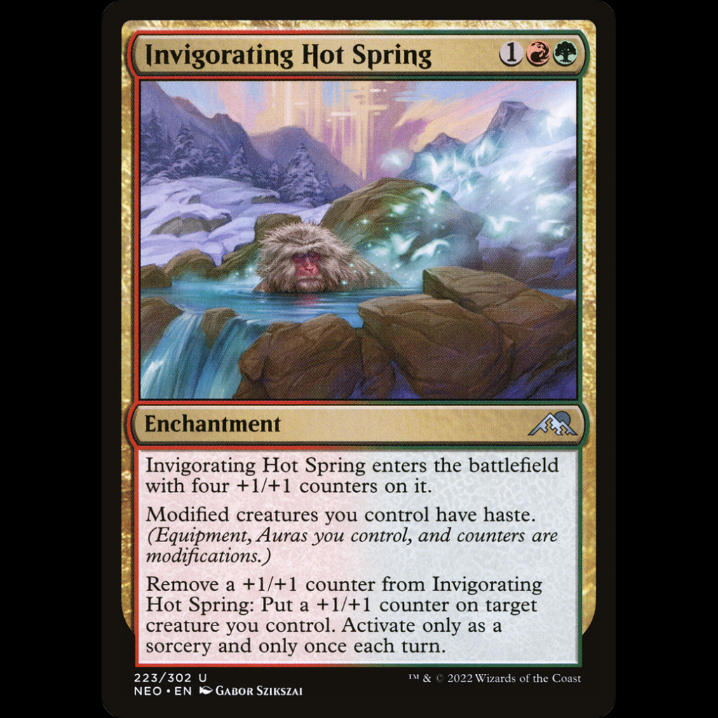 MTG Invigorating Hot Spring Kamigawa: Neon Dynasty neo#223 - Madtoyz