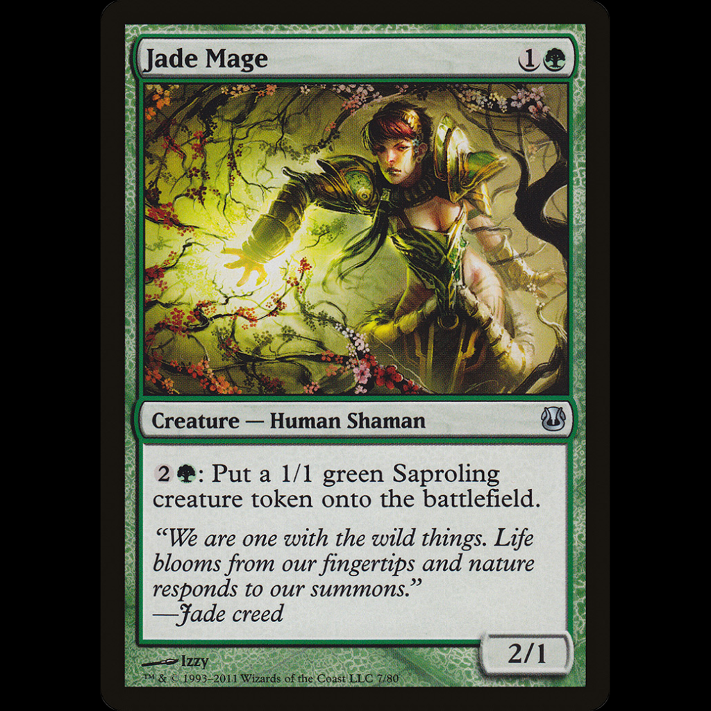 MTG Jade Mage Duel Decks: Ajani vs. Nicol Bolas ddh#7 - Madtoyz