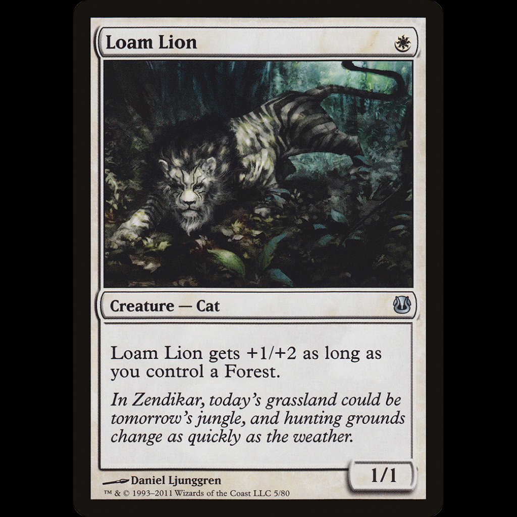 MTG Loam Lion Duel Decks: Ajani vs. Nicol Bolas ddh#5 - Madtoyz