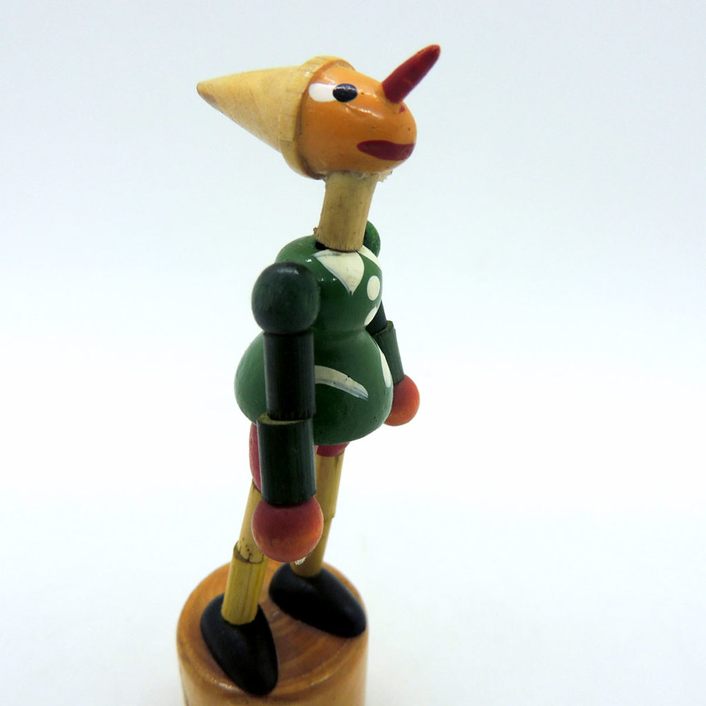 Pinocho Pinocchio Push Up Siltoys Italia Decada 50s - Madtoyz
