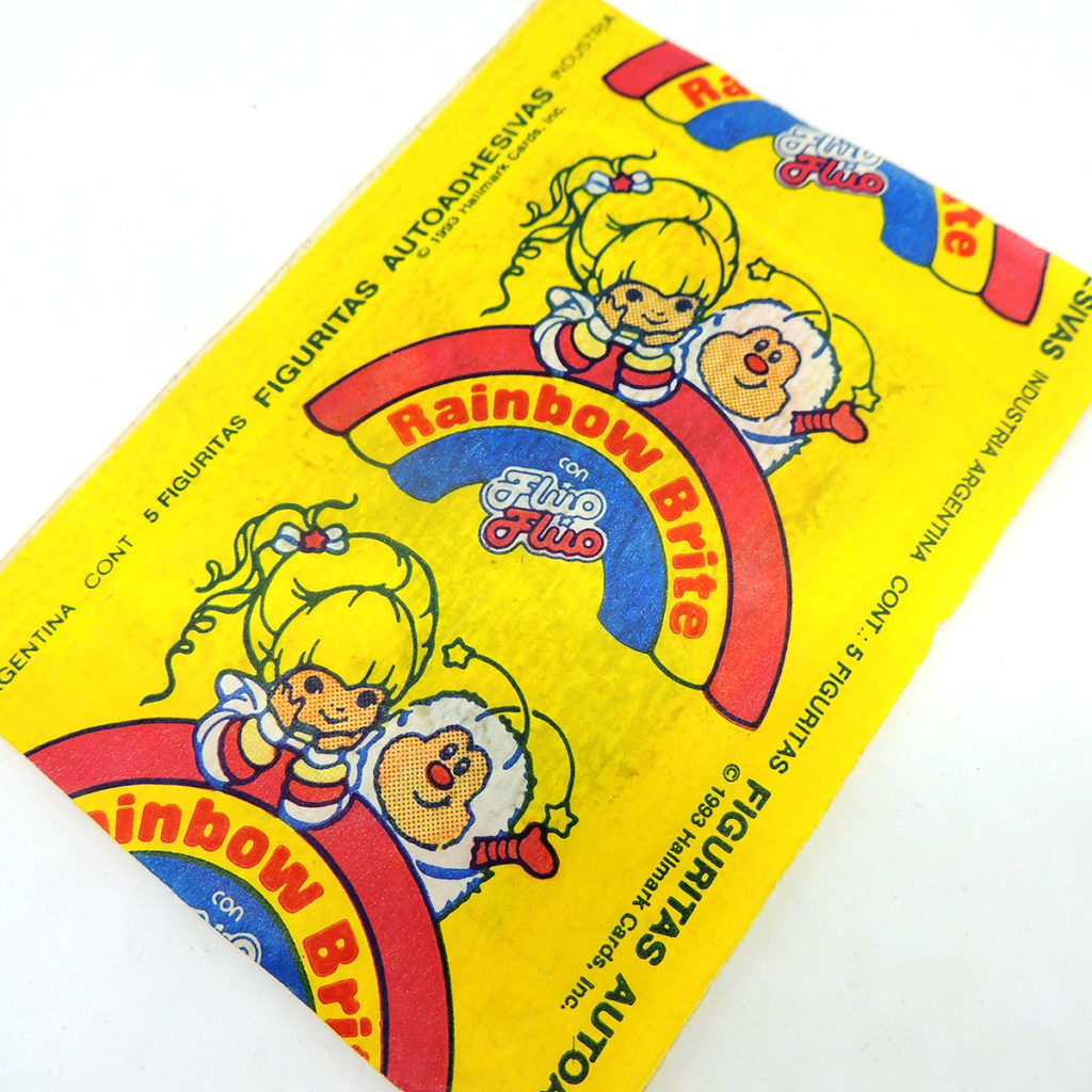 Rainbow Brite Sobre Figuritas Stickers Cromy Argentina - Madtoyz